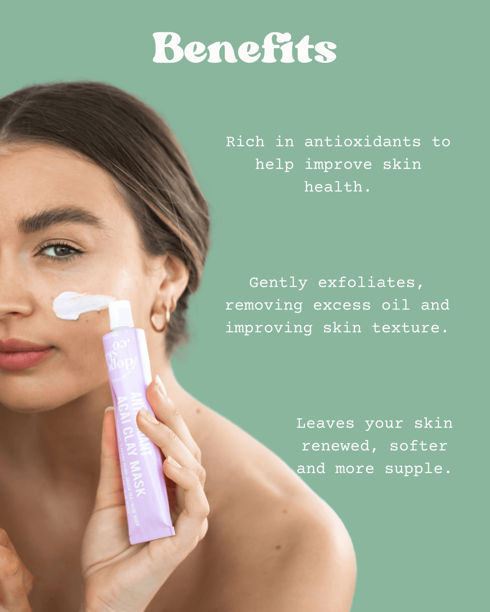 Detoxifying Clay Mask - Purifying Clay Mask - Gentle Clay Mask for ...